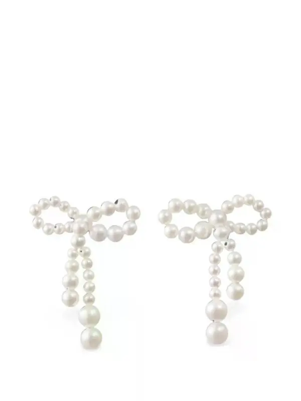 Sophie Bille Brahe 14k Yellow Gold Freshwater Pearl Rosette De Perles Earrings - Neutrals