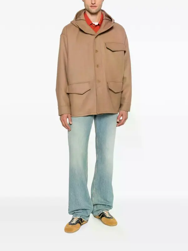 IH NOM UH NIT Hooded Pocket Coat