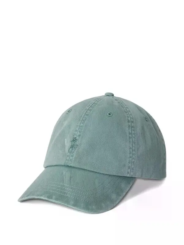 Polo Ralph Lauren Embroidered Pony Garment-dyed Cap - Green