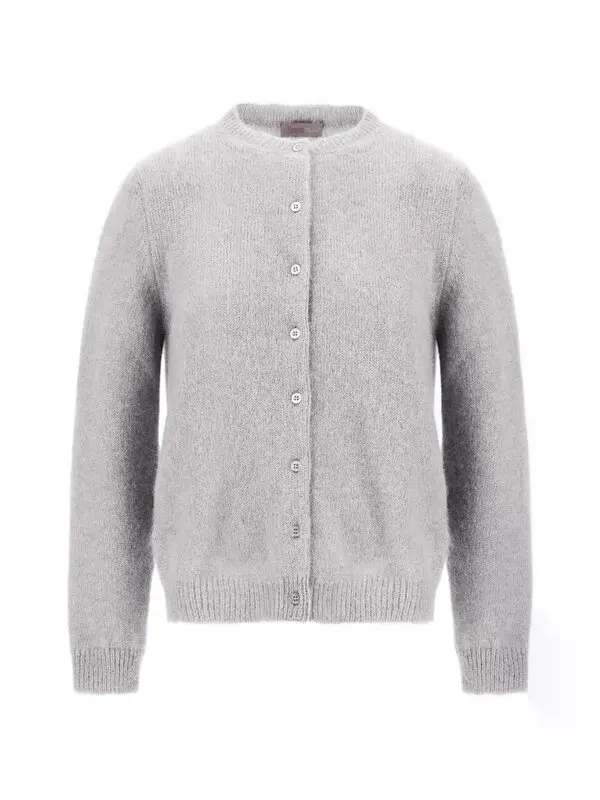 Herno Crew Neck Long Sleeve Cardigan