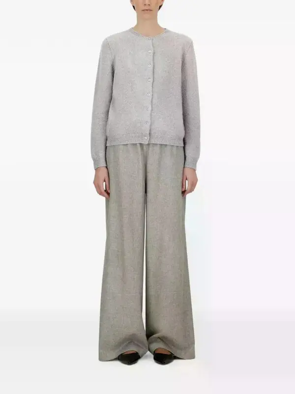 Herno Crew Neck Long Sleeve Cardigan