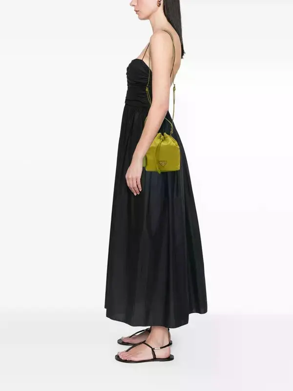 Prada Mini Re Nylon Re Edition 1978 Bucket Bag Satchel - Green