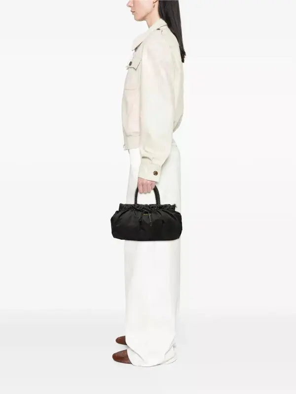 Prada Tessuto Bow Satchel