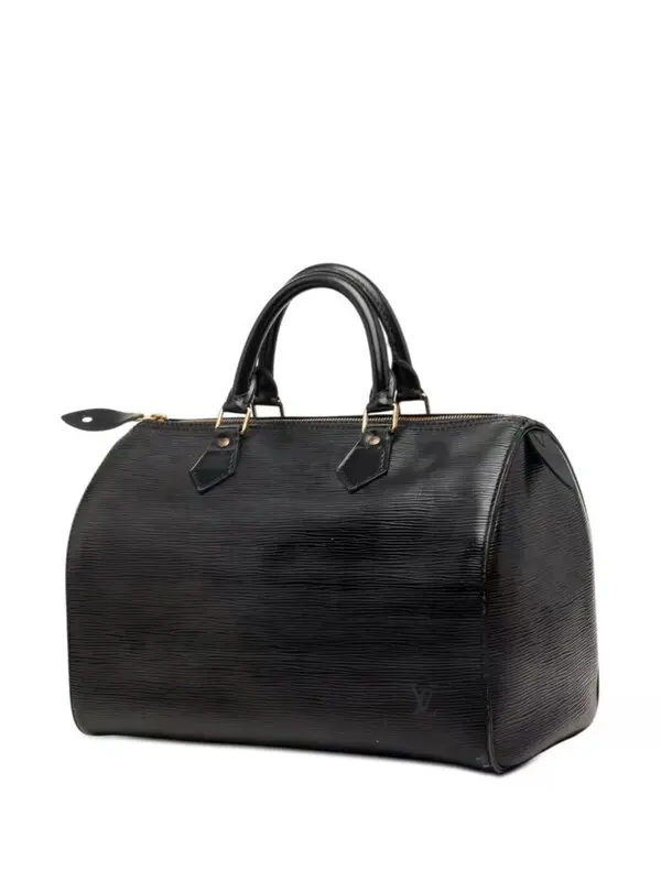 LOUIS VUITTON 1993 Epi Speedy 30 Boston Bag - Black