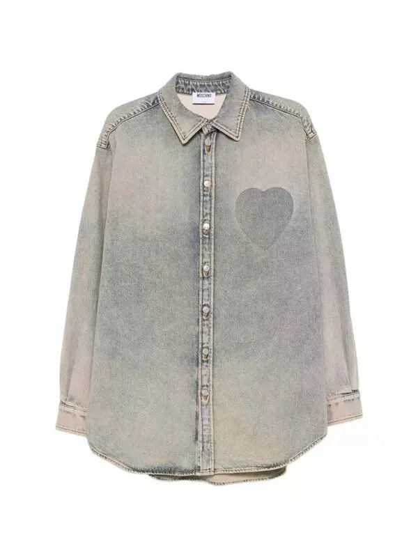 Moschino Heart-patch Shirt