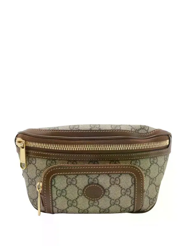 Gucci Gg Supreme Interlocking G Belt Bag