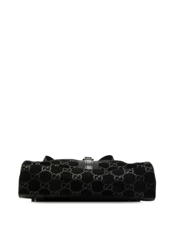 Gucci Gg Suede Jackie Backpack