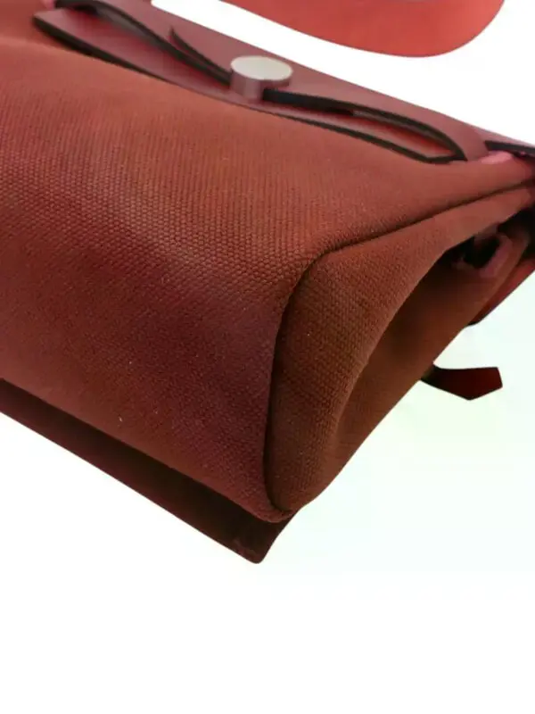 Hermès Herbag Zip 20 Crossbody Bag - Red
