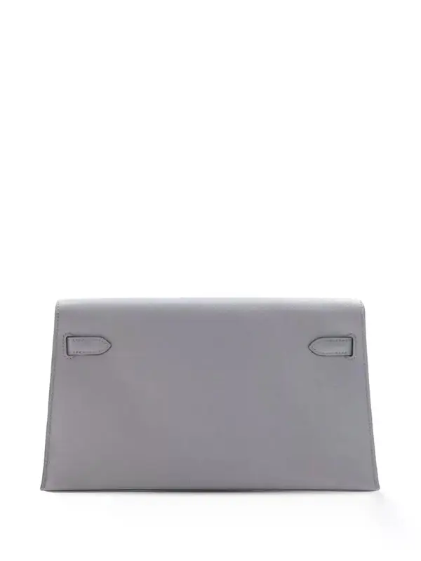Hermès Epsom Kelly Elan Shoulder Bag - Grey