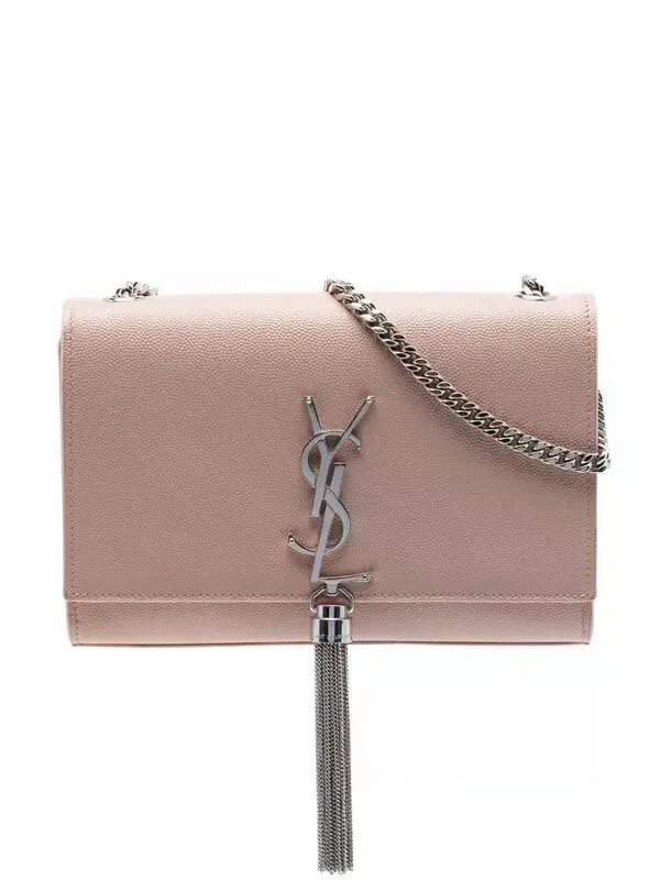 Saint Laurent Monogram Kate Tassel Crossbody Bag - Pink