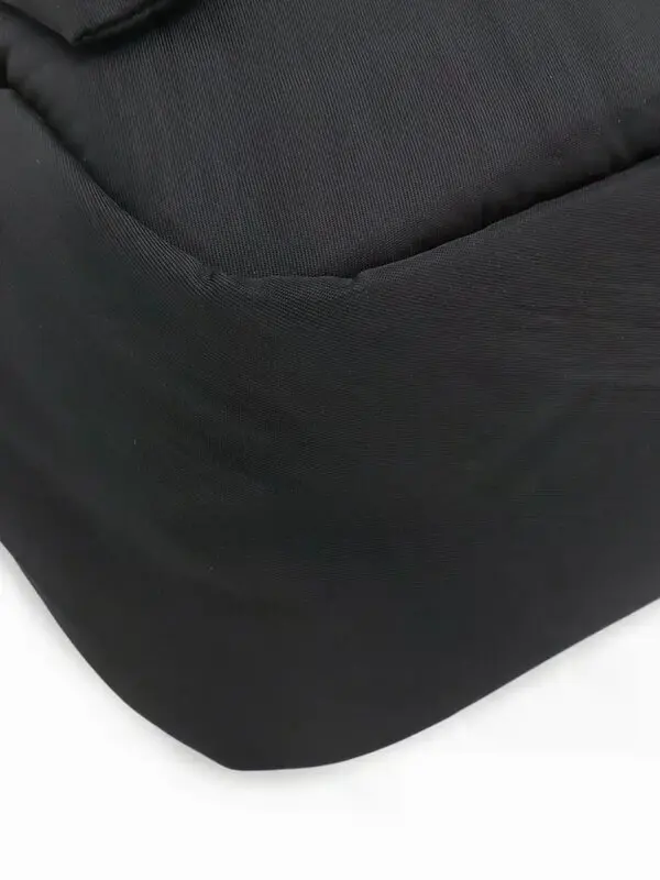 Prada Re Nylon Bow Satchel - Black