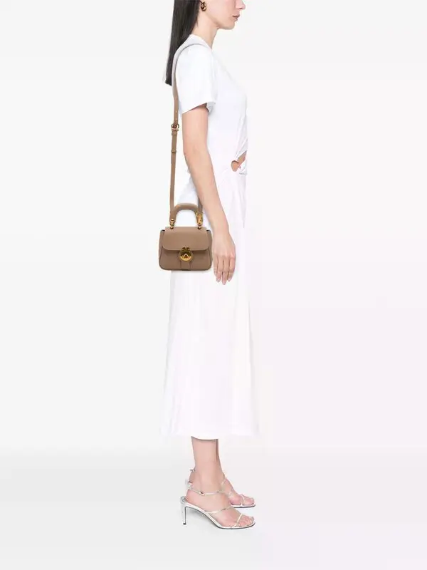 Burberry Mini Trench Calfskin Dk88 Top Handle Bag Satchel