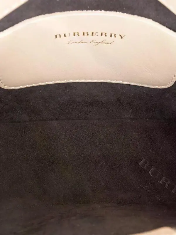 Burberry Mini Trench Calfskin Dk88 Top Handle Bag Satchel