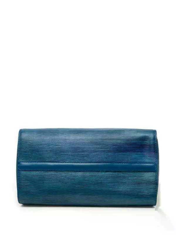 LOUIS VUITTON Epi Speedy 35 Boston Bag - Blue