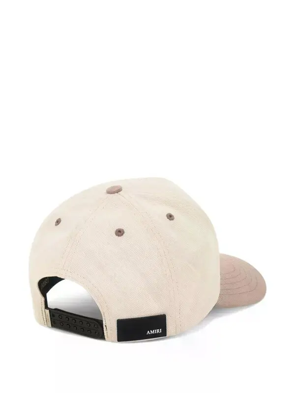 Amiri Ma Two-tone Cotton Baseball Cap