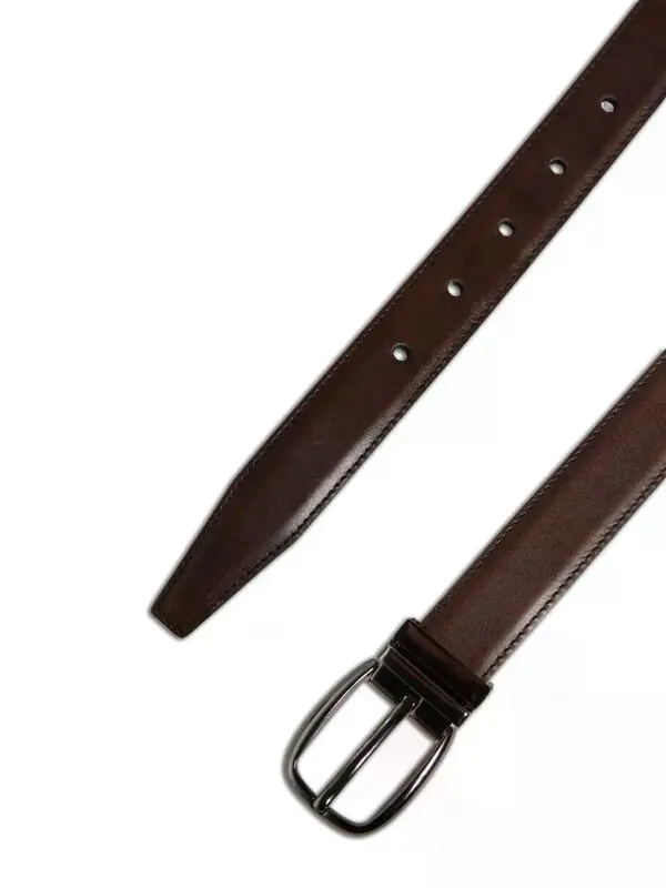 Dolce & Gabbana Leather Belt With Buckle Fastening