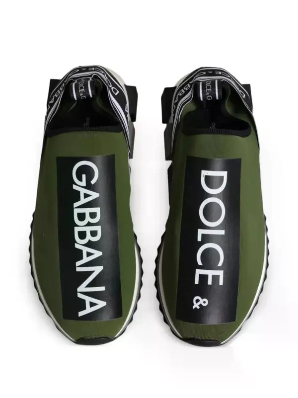 Dolce & Gabbana Sorrento Logo-print Slip-on Sneakers