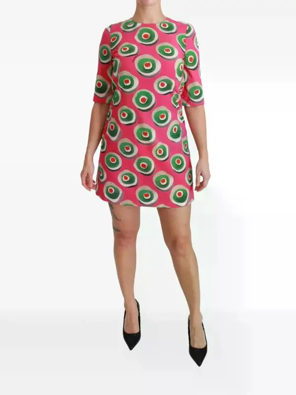 Dolce & Gabbana Cupcake-print Mini Dress