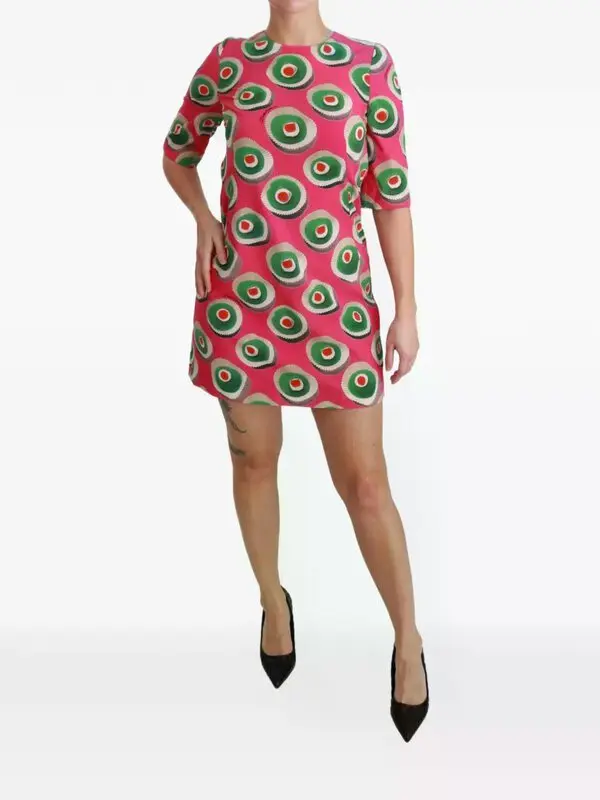Dolce & Gabbana Cupcake-print Mini Dress