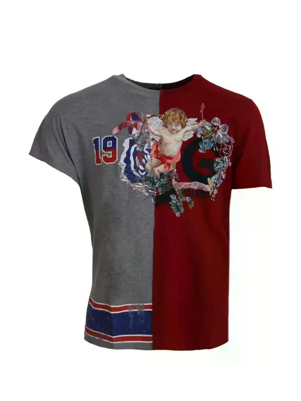 Dolce & Gabbana Panelled-design T-shirt