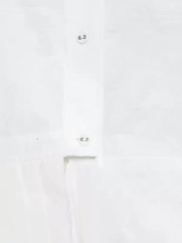 Victoria Beckham Asymmetrical Cotton Shirt