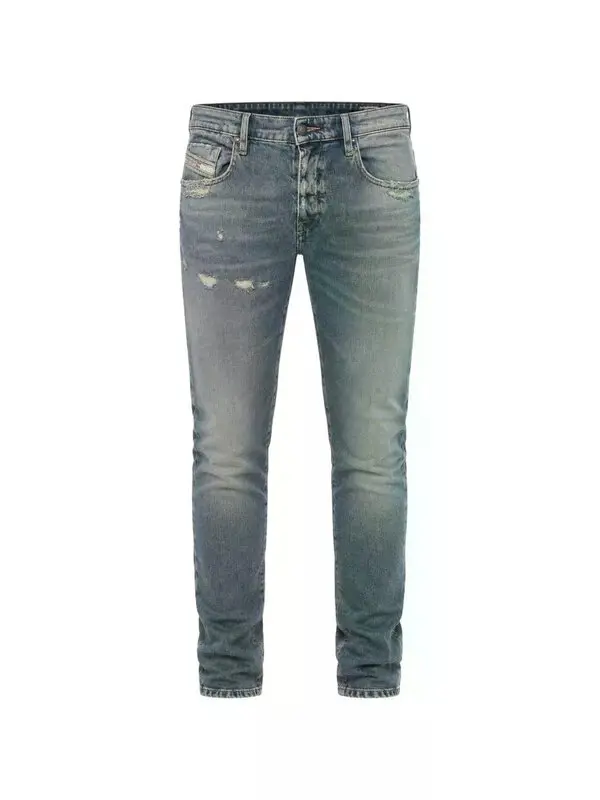 DIESEL® D-strukt Distressed Jeans