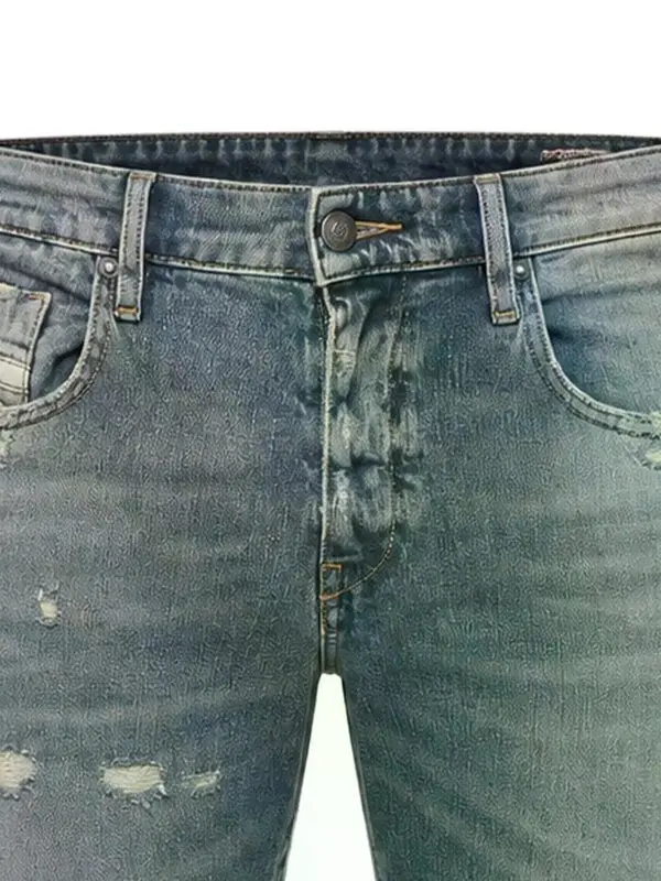 DIESEL® D-strukt Distressed Jeans