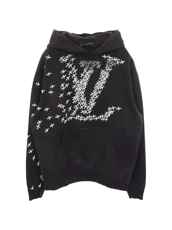 LOUIS VUITTON Plane Print Hoodie