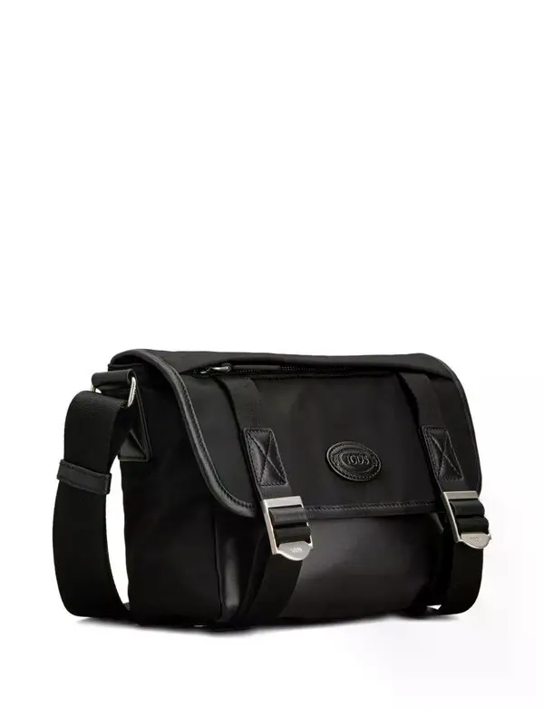 TOD'S Messenger Bag With Buckle Detail