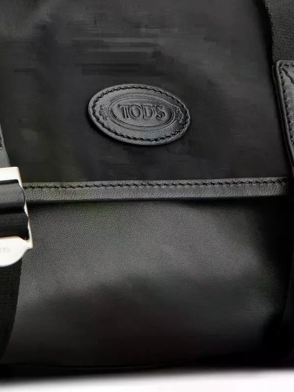 TOD'S Messenger Bag With Buckle Detail