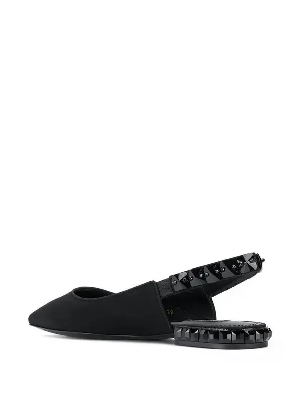 Dolce & Gabbana Studded Slingback Slippers