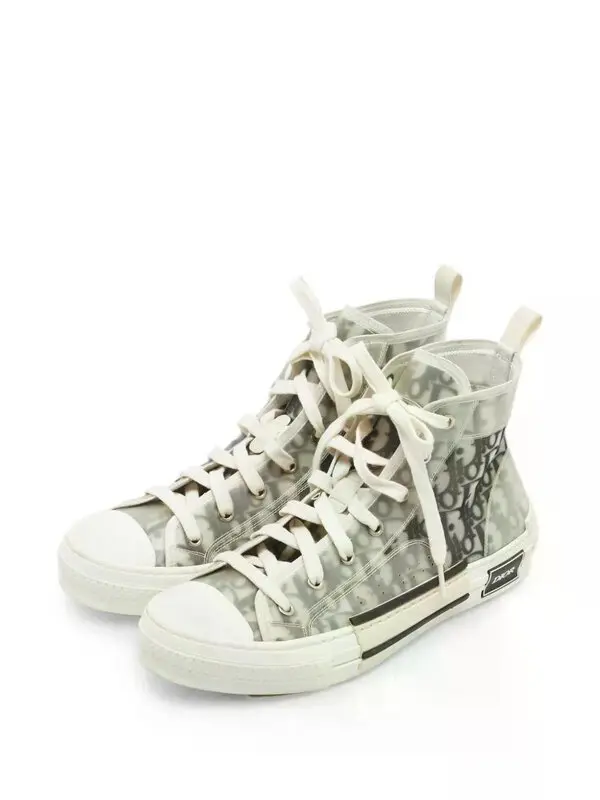 Dior B23 Oblique Motif High-top Sneakers