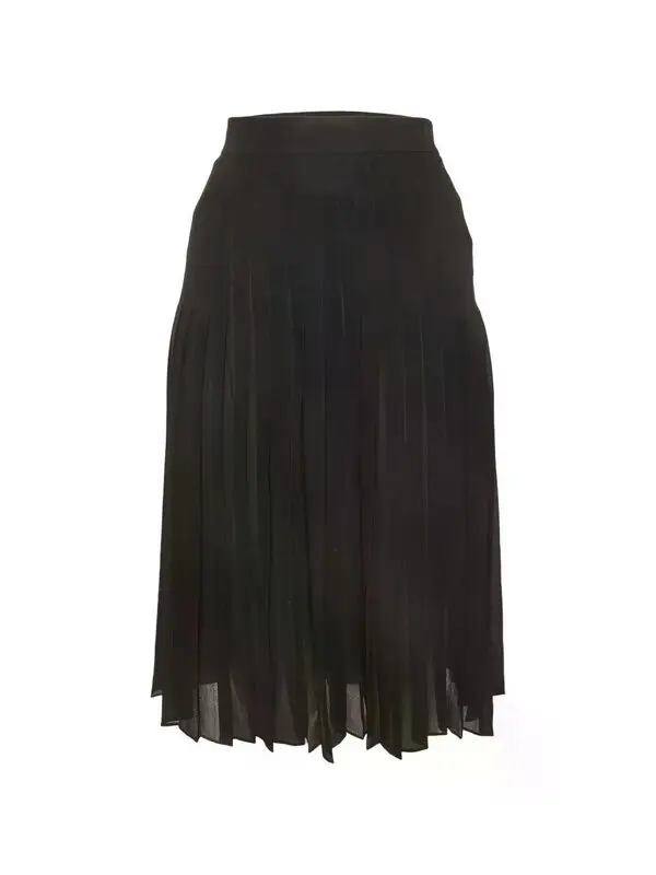 Givenchy Pleated Crepe Mini Skirt