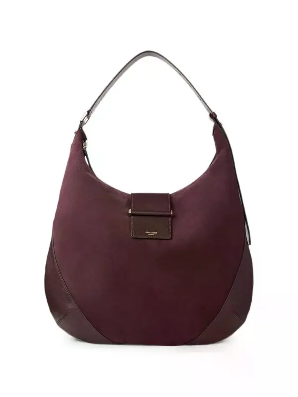 JIMMY CHOO Bar Panelled Shoulder Bag - Purple