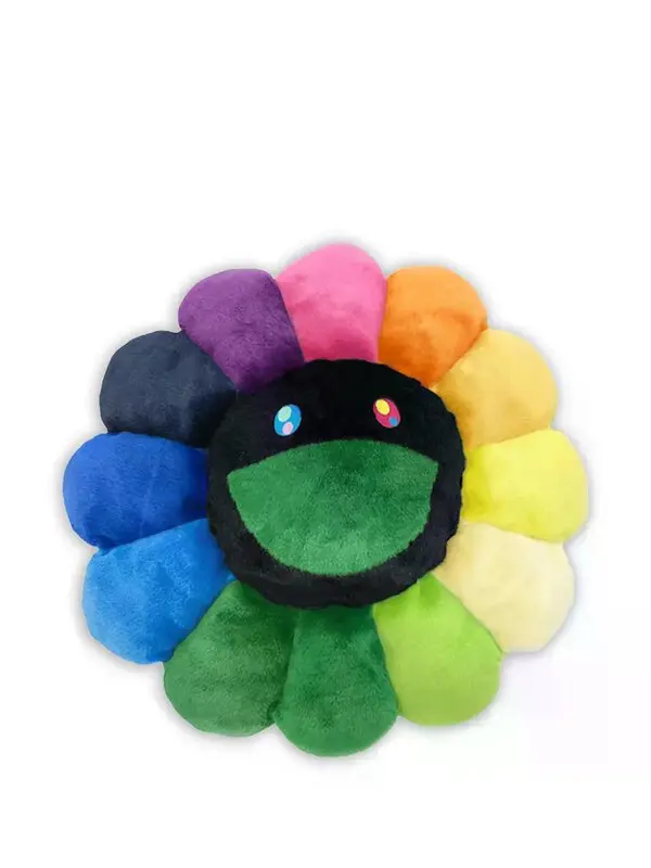 TAKASHI MURAKAMI Kaikai Kiki Flower Plush Cushion - Black