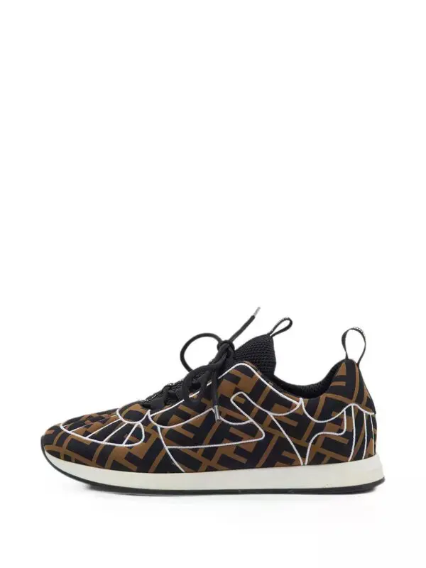 Fendi Freedom Zucca Low-top Sneakers