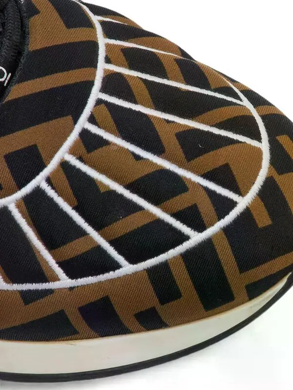 Fendi Freedom Zucca Low-top Sneakers