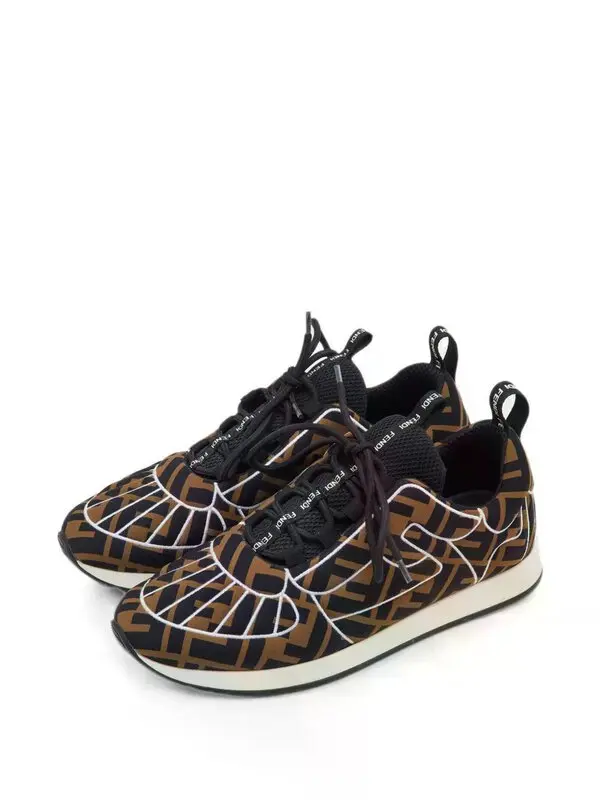 Fendi Freedom Zucca Low-top Sneakers