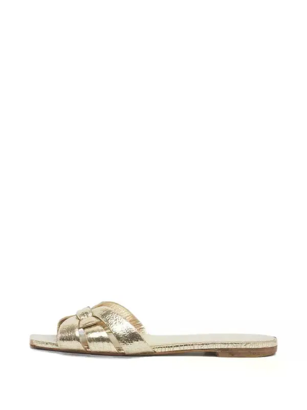 Saint Laurent Tribute Flat Sandals