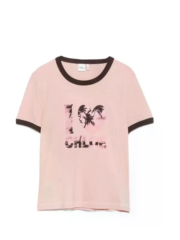 Chloé Graphic Logo T-shirt