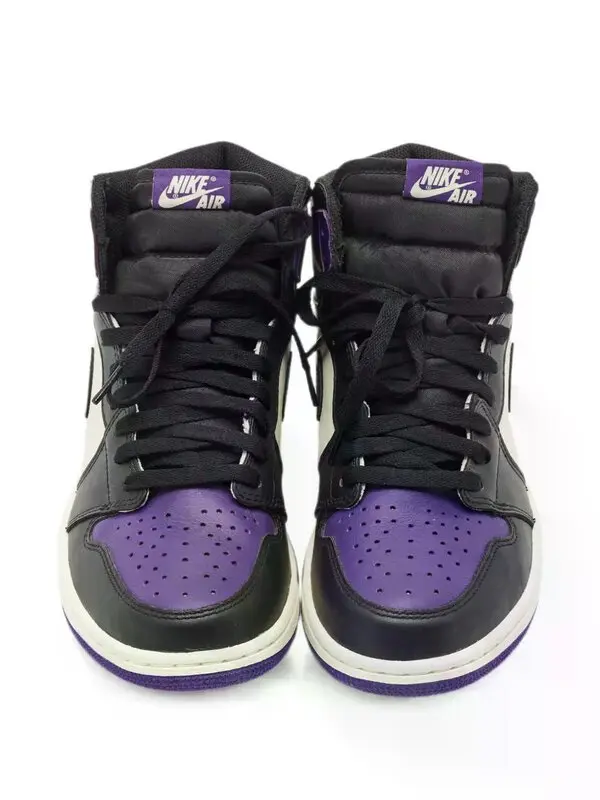JORDAN Air 1 Retro High Top Sneakers - Purple
