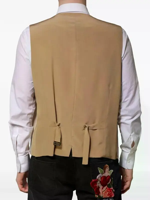Dolce & Gabbana Linen Waistcoat