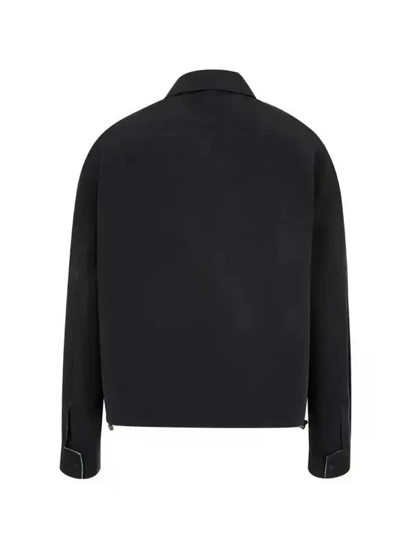 Loewe Logo-embroidered Zip-up Jacket