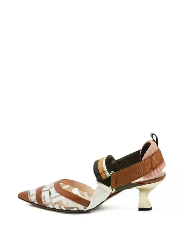 Fendi Colibri Slingback Pumps