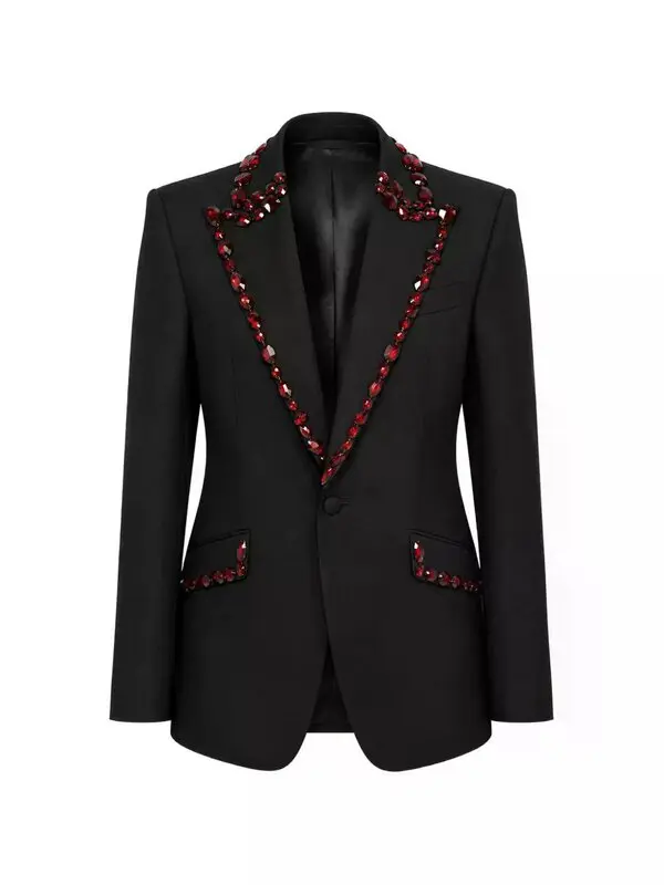 Dolce & Gabbana Sicilia Crystal-embellished Blazer