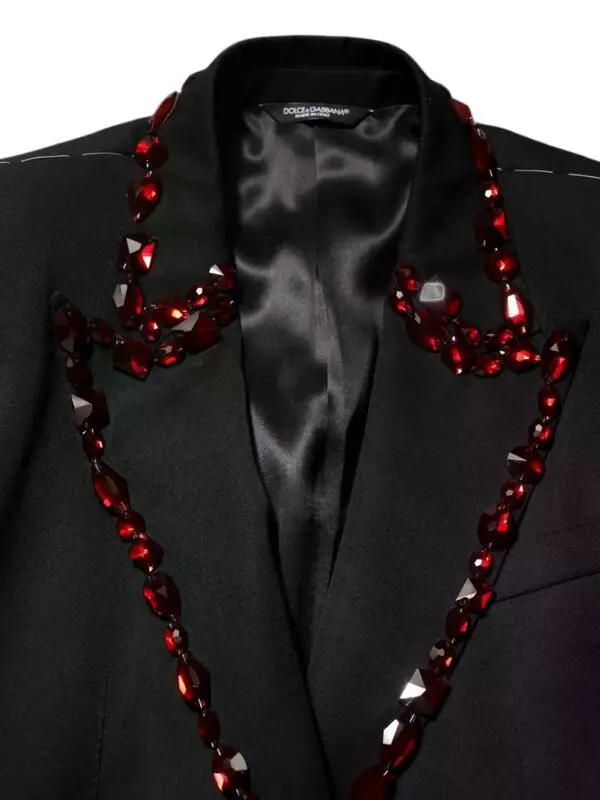 Dolce & Gabbana Sicilia Crystal-embellished Blazer