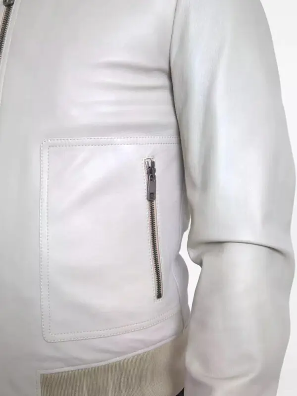 Dolce & Gabbana Leather Bomber Jacket