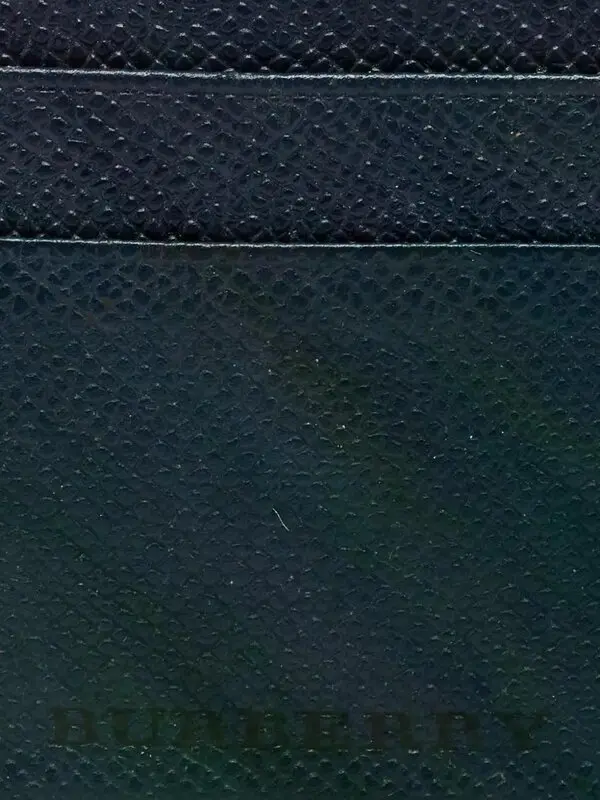 Burberry Embossed Leather Cardholder