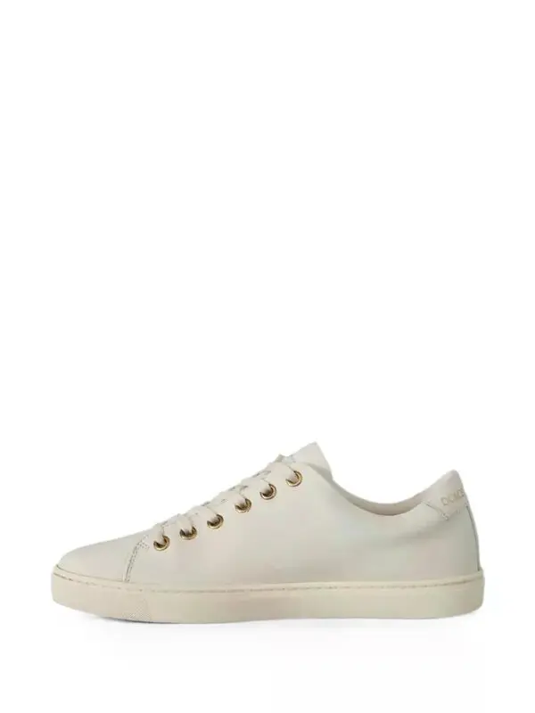 Dolce & Gabbana Stud-embellished Leather Sneakers
