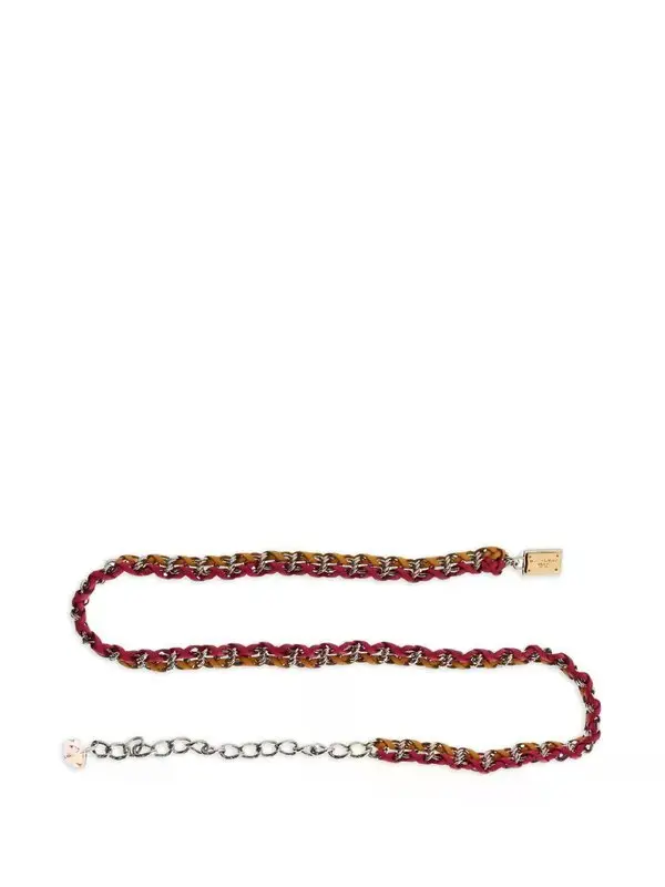 Dolce & Gabbana Braided Chain-link Belt